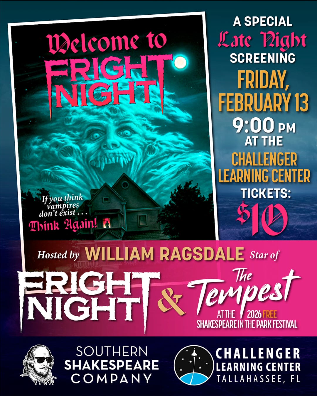 Fright Night Screening - Southern Shakespeare Company